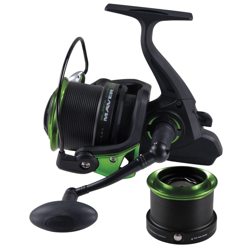 Mulinello Black Diavel 6000 con Doppia Clip Fermafilo - Maver